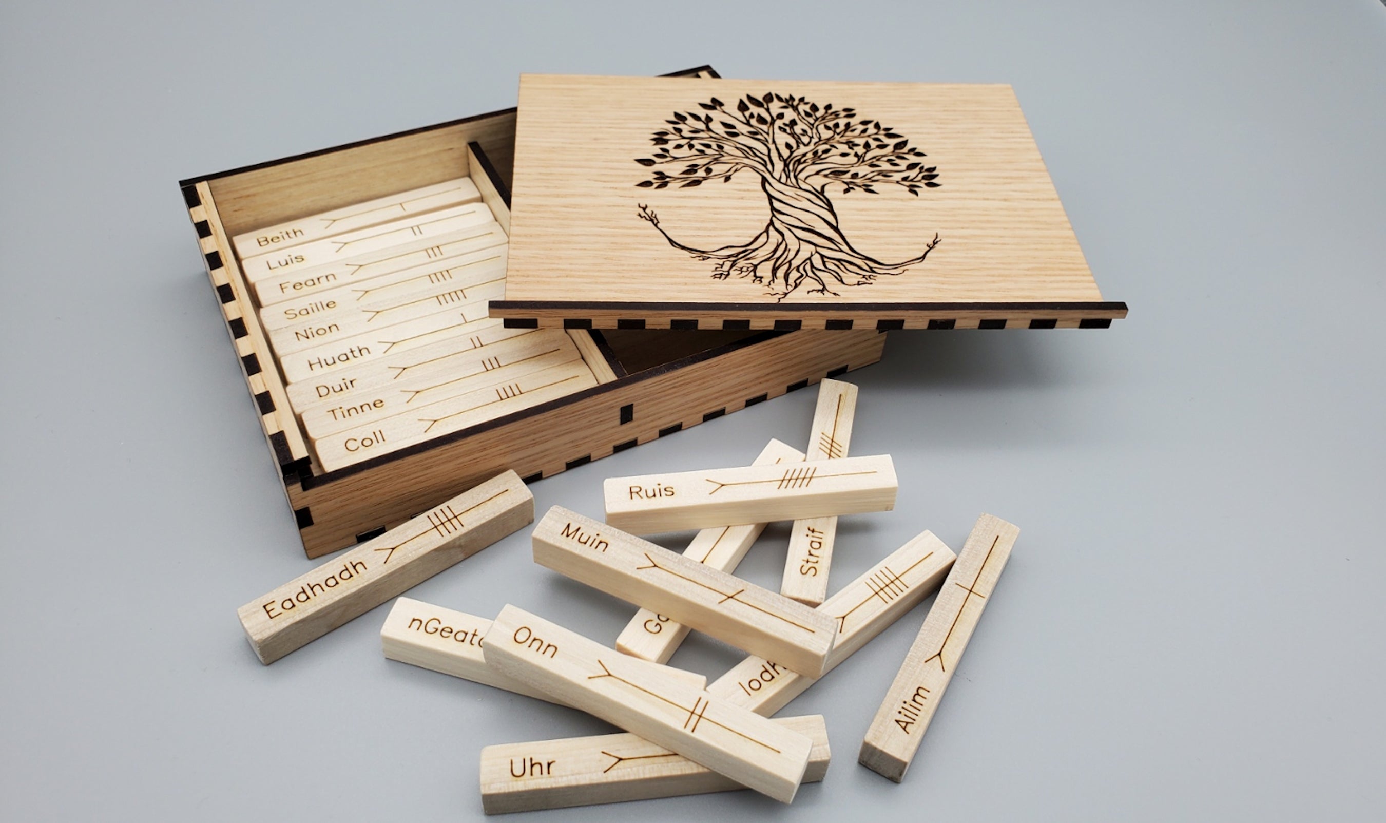 Ogham Rune Boxed Set – The Eclectic Hag